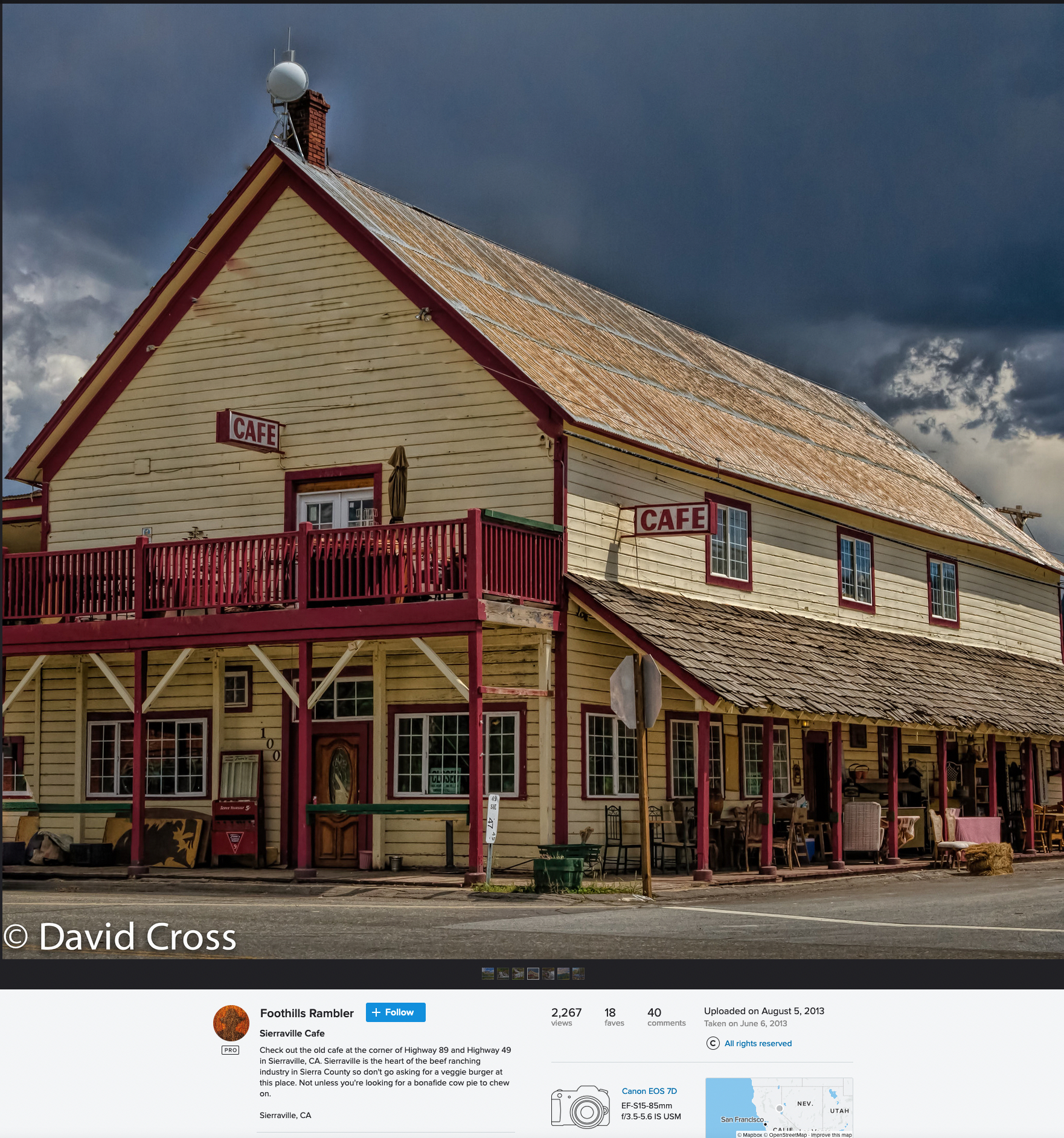 Sierra County Historical Society | David Cross Gallery Sierra County ...